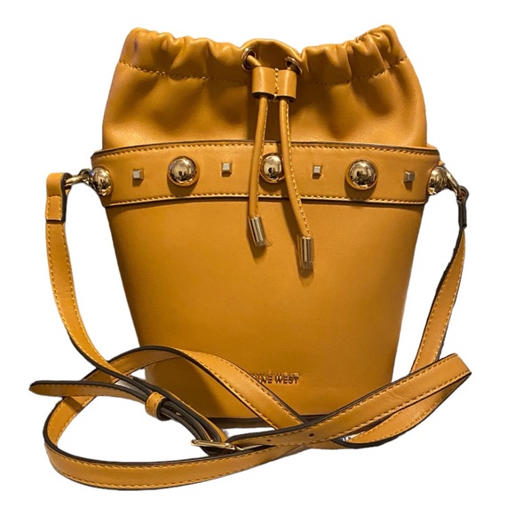 Nine West | Bags | Nine West Laylin Drawstring Bucket Bag | Poshmark